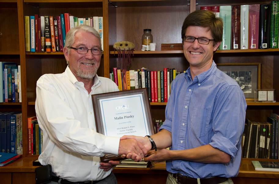 Rutgers Researcher Malin Pinsky Awarded Powe Junior Faculty Enhancement ...