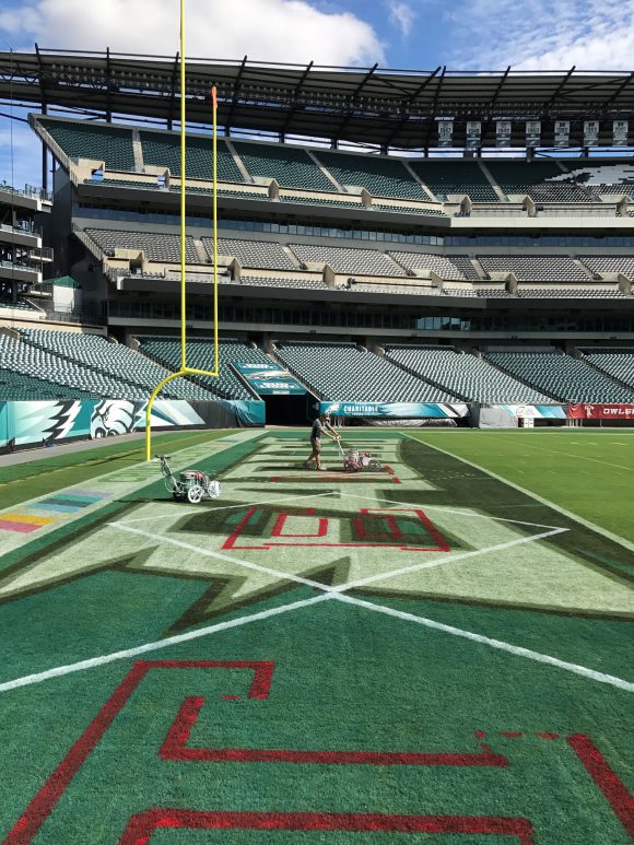 Rutgers Turf Student Conor Geisel Flies with Super Bowl LII Champion ...