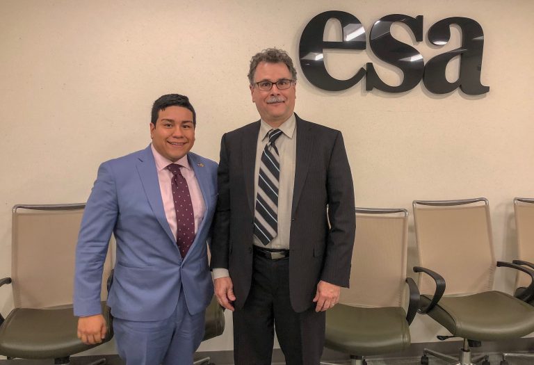 Johnny Quispe Selected by ESA as a Katherine S. McCarter Graduate ...