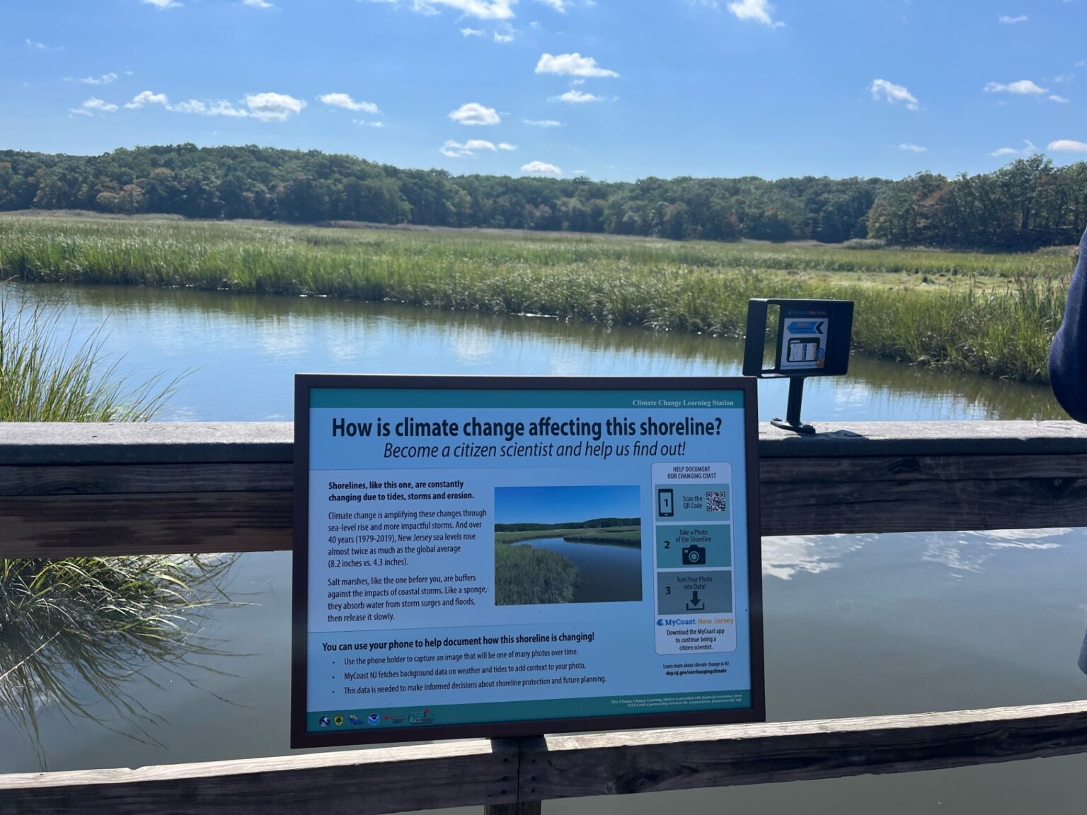 SEBS and NJAES Help Create Climate Change Learning Stations Unveiled to ...