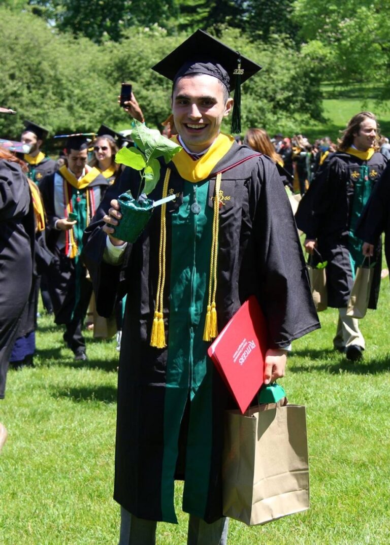 Alex Calamia (SEBS’16) Fulfills his Lifelong Dream of Becoming a Meteorologist : Newsroom