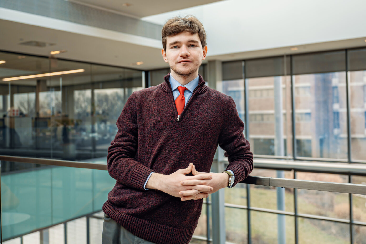 From Ukraine to Rutgers, Illia Kholiavin (SEBS ’25) Perseveres with ...