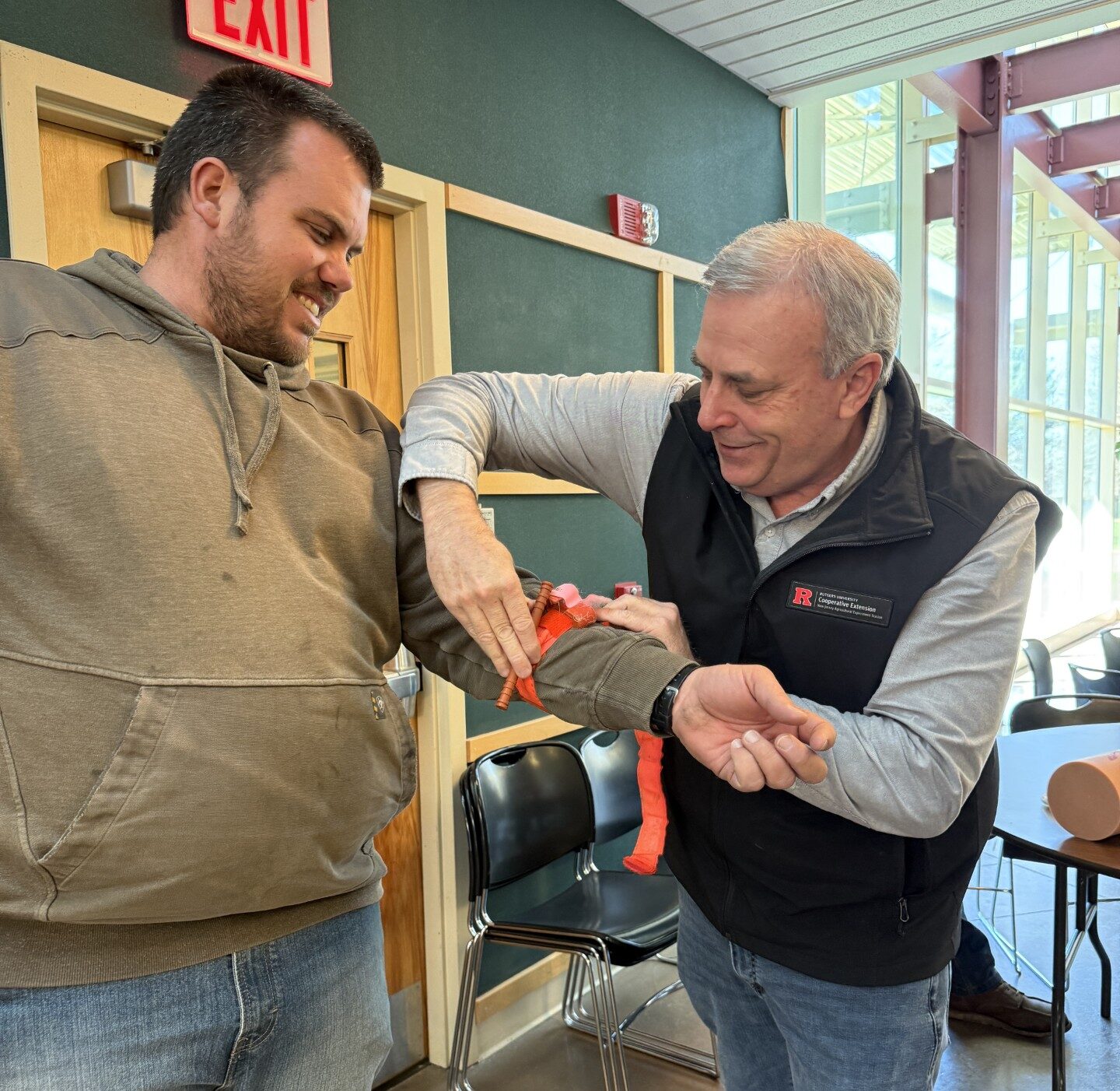 Rutgers Farm Health and Safety Working Group Conducts “Stop the Bleed ...